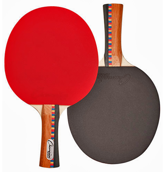 Champion 7 Ply Rubber Face Table Tennis Paddle - Playground Equipment ...