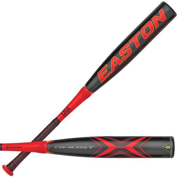 2019 Easton Ghost X EVO YBB19GXE8 -8 Youth Bat - Baseball Equipment & Gear