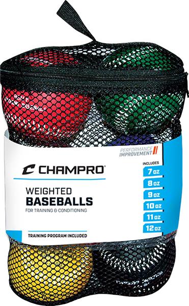 Champro Weighted Training Baseballs (set) - Baseball Equipment & Gear