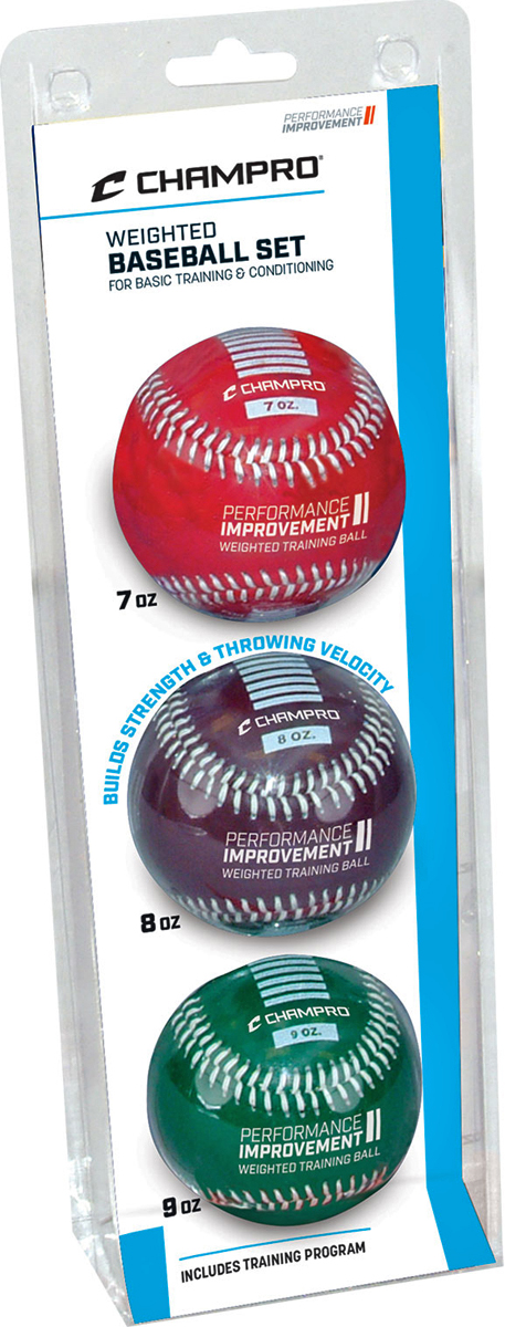 E129171 Champro Weighted Team Training Baseballs (set)
