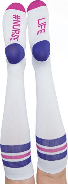 Landau Women's Nurse Life Compression Sock - Cheerleading Equipment and ...