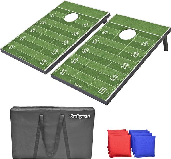 GoSports Football Cornhole Set CH-01-MDF-FOOTBALL - Playground ...