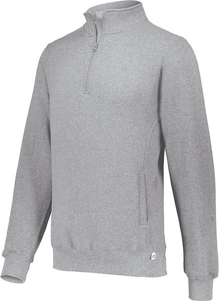 Russell Adult Dri-Power Fleece 1/4 Zip Pullover - Soccer Equipment and Gear