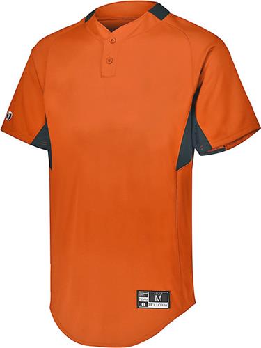 Holloway Adult/Youth Two-Button Custom Baseball Jersey - Baseball ...