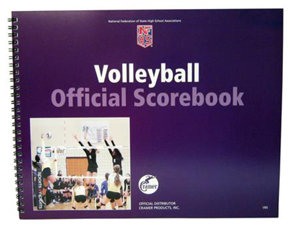 Official NFHS Volleyball Scorebooks - Volleyball Equipment and Gear
