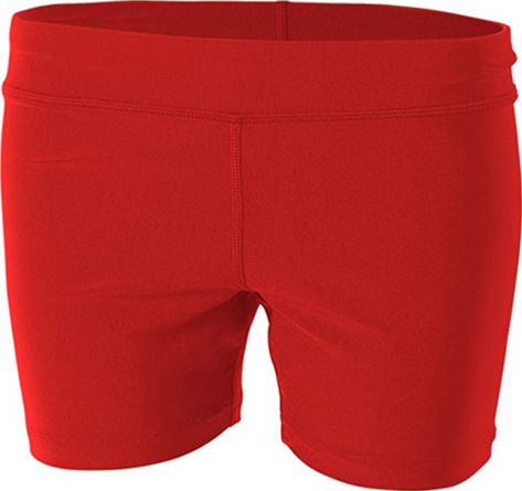 A4 Women/Girls 4" Volleyball Short - Volleyball Equipment and Gear