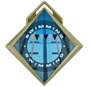 Hasty Award G-Force 3" Medal Event Custom Swimming - Swimming Equipment ...