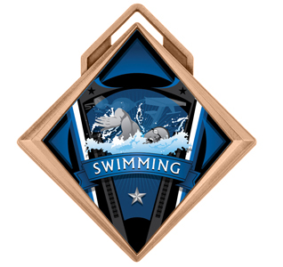 Hasty Award G-Force 3" Medal Varsity Custom Swimming - Swimming ...