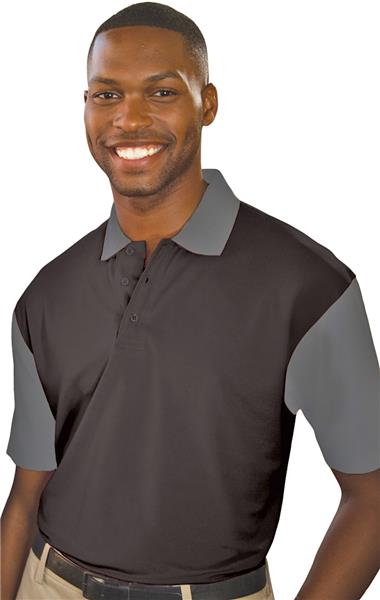 Blue Generation Mens IL-50 Colorblock Polo - Cheerleading Equipment and ...