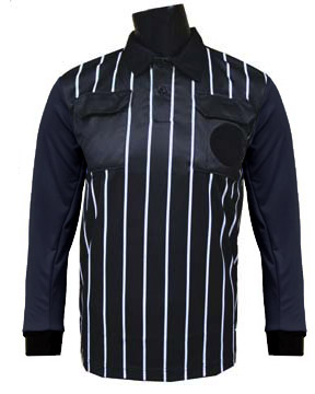 Official Soccer Referee Jerseys- LONG Sleeve-BLACK - Closeout Sale ...