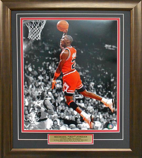 Encore Brandz NBA Michael Jordan Deluxe Frame - Fan Gear