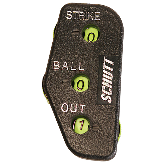 Schutt 3-Function Plastic Umpire Indicators - Baseball Equipment & Gear