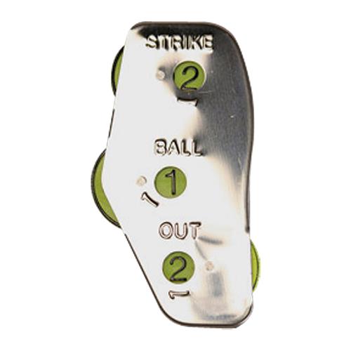Schutt 3-Function Metal Umpire Indicators - Baseball Equipment & Gear