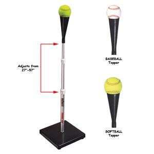 Schutt Baseball/Softball Travel Batting Tee - Baseball Equipment & Gear