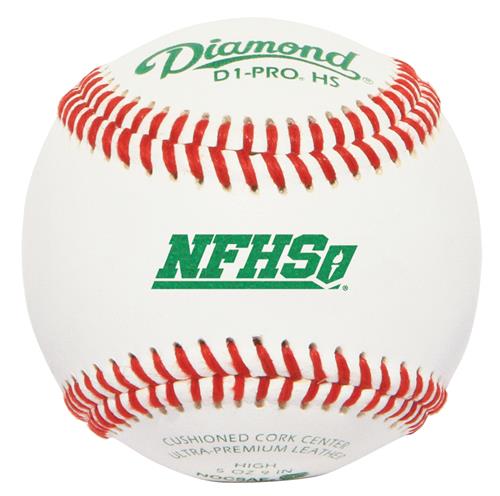 Diamond D1-PRO HS NFHS Baseballs (DZ) - Baseball Equipment & Gear