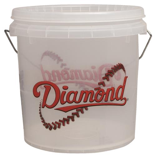 Diamond BKT 2.5 CL Clear 2.5 Gallon Bucket w/Lid - Baseball Equipment ...