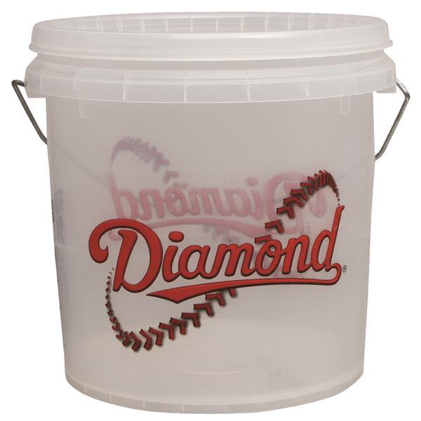 Diamond BKT 2.5 CL Clear 2.5 Gallon Bucket w/Lid - Baseball Equipment ...