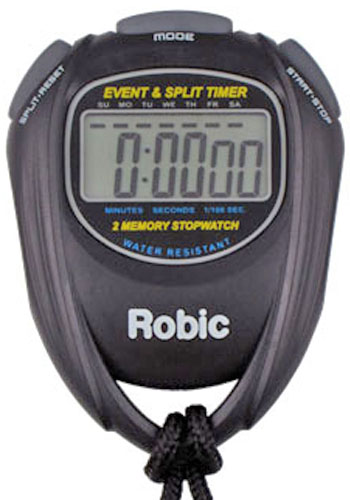 Robic SC-539 Event & Split Timer - Soccer Equipment and Gear