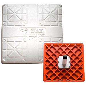 Schutt Hollywood Kwik-Release Baseball Bases - Baseball Equipment & Gear