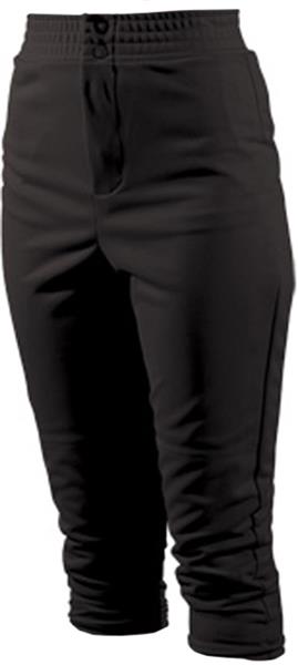 Teamwork Womens 2-Snap Elastic Waist Softball Pant - Closeout Sale ...