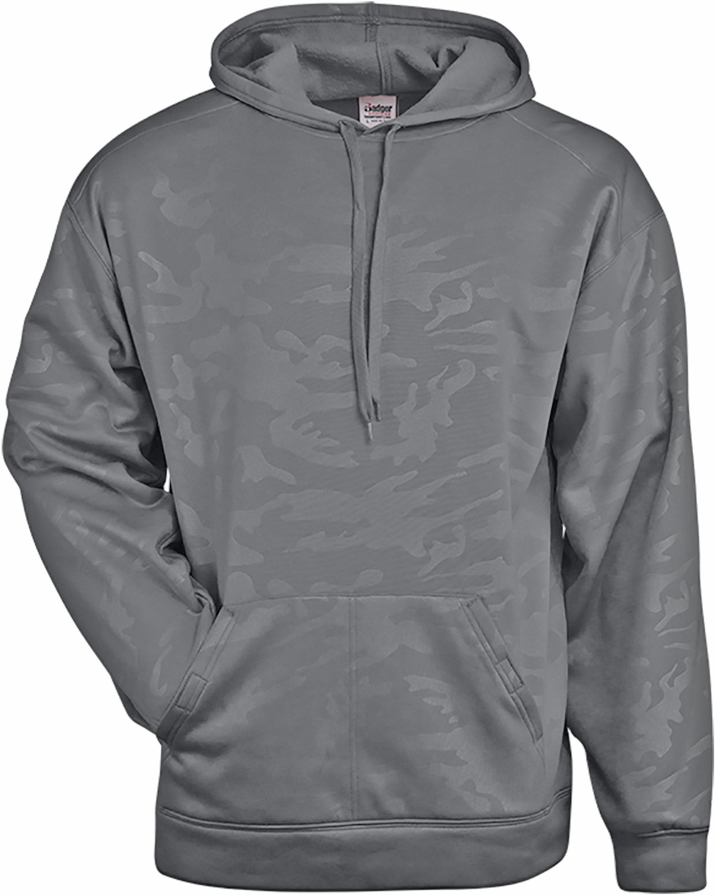 E134234 Badger Adult Monocam Embossed Hoodie