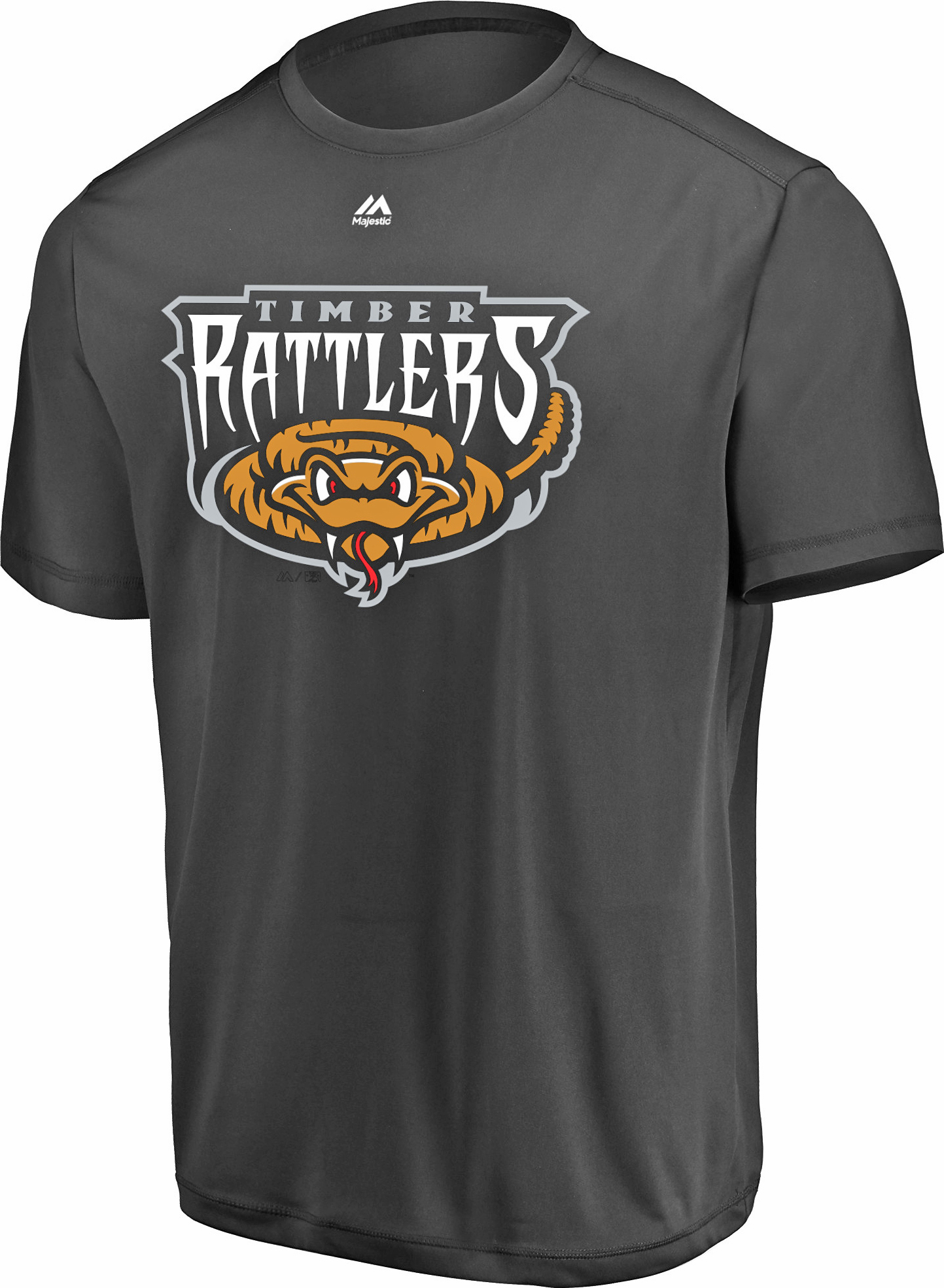 E134614 MiLB Evolution Timber Rattlers Baseball Tee