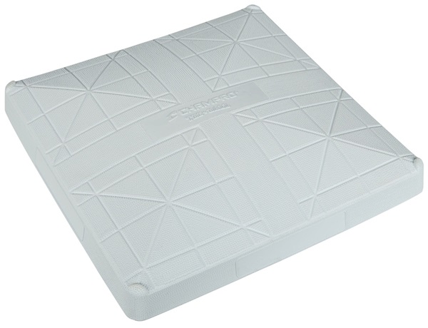 Champro The Hall Base Set of 3 White Molded Rubber - Baseball Equipment ...