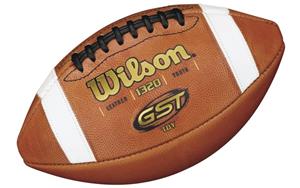 Wilson TDY GST Youth Leather Football - Football Equipment and Gear