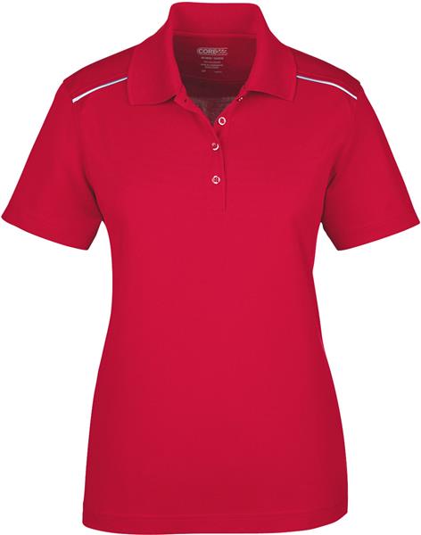 Core365 Ladies Radiant Performance Pique Polo - Soccer Equipment and Gear
