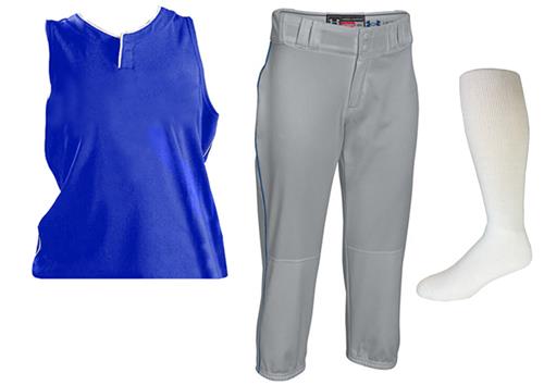 Under Armour Womens Relay Softball Uniforms Kit - Baseball Equipment & Gear