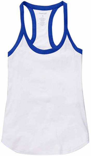 Boxercraft Women/Girls Ringer Tank - Cheerleading Equipment and Gear