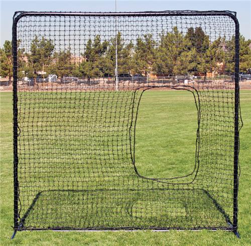 FallLine Square Screen with Softball Pitcher's Net - Baseball Equipment ...