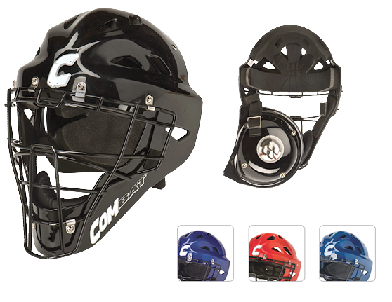 Combat Youth Ultra Lite Catcher's Helmets - Baseball Equipment & Gear
