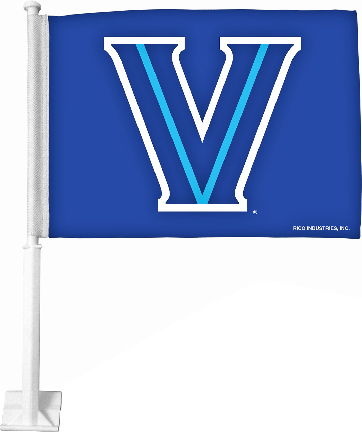 E137476 Rico NCAA Villanova Wildcats 2 Side Car Flag