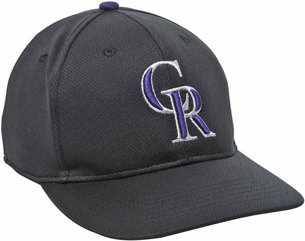 OC Sports MLB-350 Colorado Rockies Ball Cap - Baseball Equipment & Gear