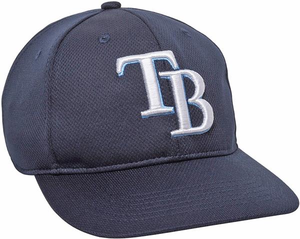 OC Sports MLB-350 Tampa Bay Rays Ball Cap - Baseball Equipment & Gear