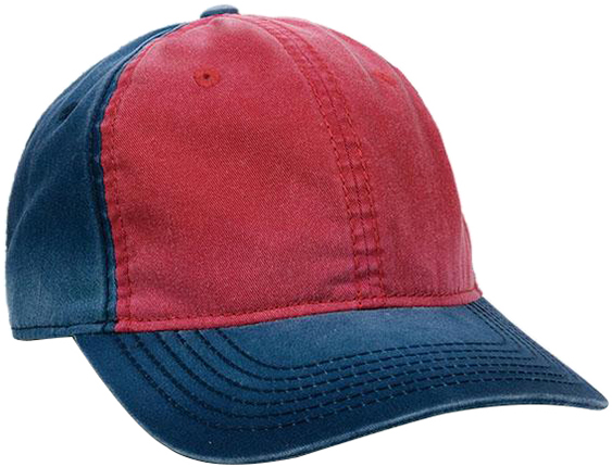 OC Pigment Dyed Twill Solid Back Cap PDT-750 - Soccer Equipment and Gear