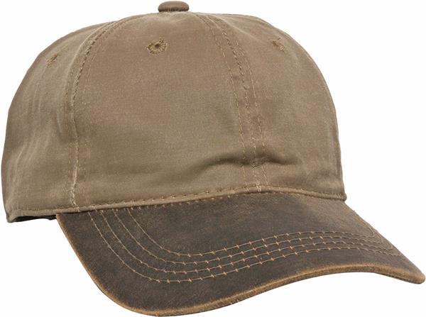 OC HPD-605 Weathered Cotton Solid Back Cap - Soccer Equipment and Gear