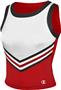 Girls Long Sleeve Spandex Cheerleaders Uniform Shell Top - Cheerleading ...