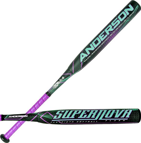 Anderson 2020 Supernova Flash -11 Fastpitch Bat - Baseball Equipment & Gear