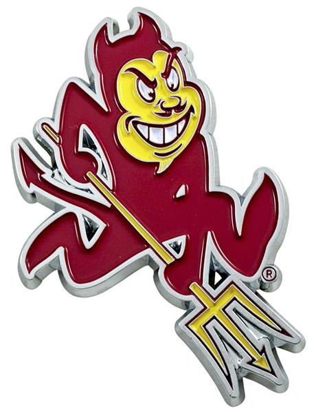 Fan Mats NCAA Arizona State Color Emblem - Fan Gear