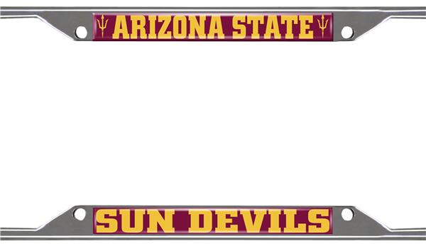 Fan Mats NCAA Arizona State License Plate Frame - Soccer Equipment and Gear