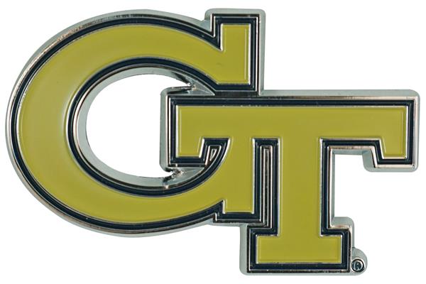 Fan Mats NCAA Georgia Tech Color Emblem - Fan Gear