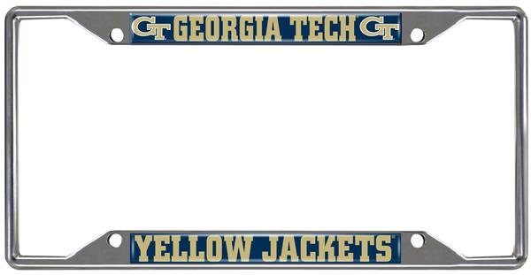 Fan Mats NCAA Georgia Tech License Plate Frame - Fan Gear
