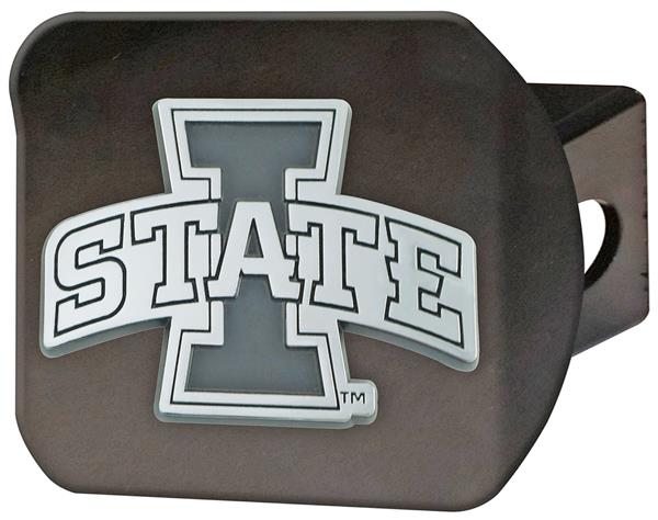 Fan Mats NCAA Iowa State Black Hitch Cover - Fan Gear