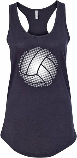 Volleyball Performance Tank Top Black Fade - Volleyball Equipment and Gear