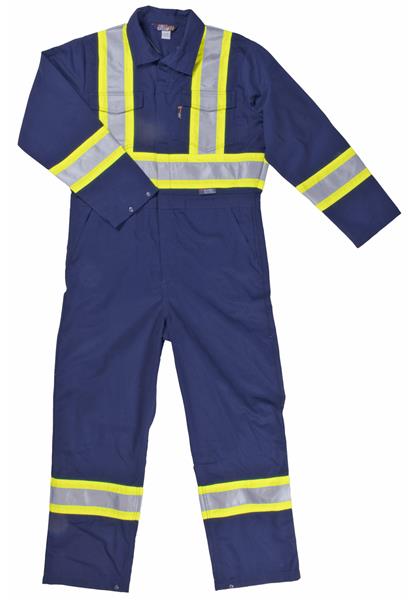Work King Adult Unlined Safety Coverall - Soccer Equipment and Gear