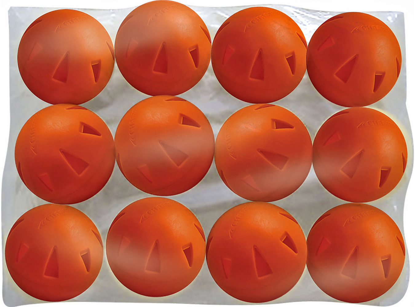 E141949 Champro 9" Brute Training Poly Balls Optic Orange