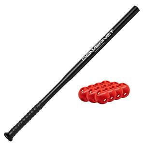 Speed Skinny Training Bat + 12 micro crushers - Baseball Equipment & Gear