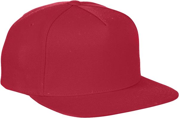 Yupoong Adult 5-Panel Classic Snapback Cap - Baseball Equipment & Gear